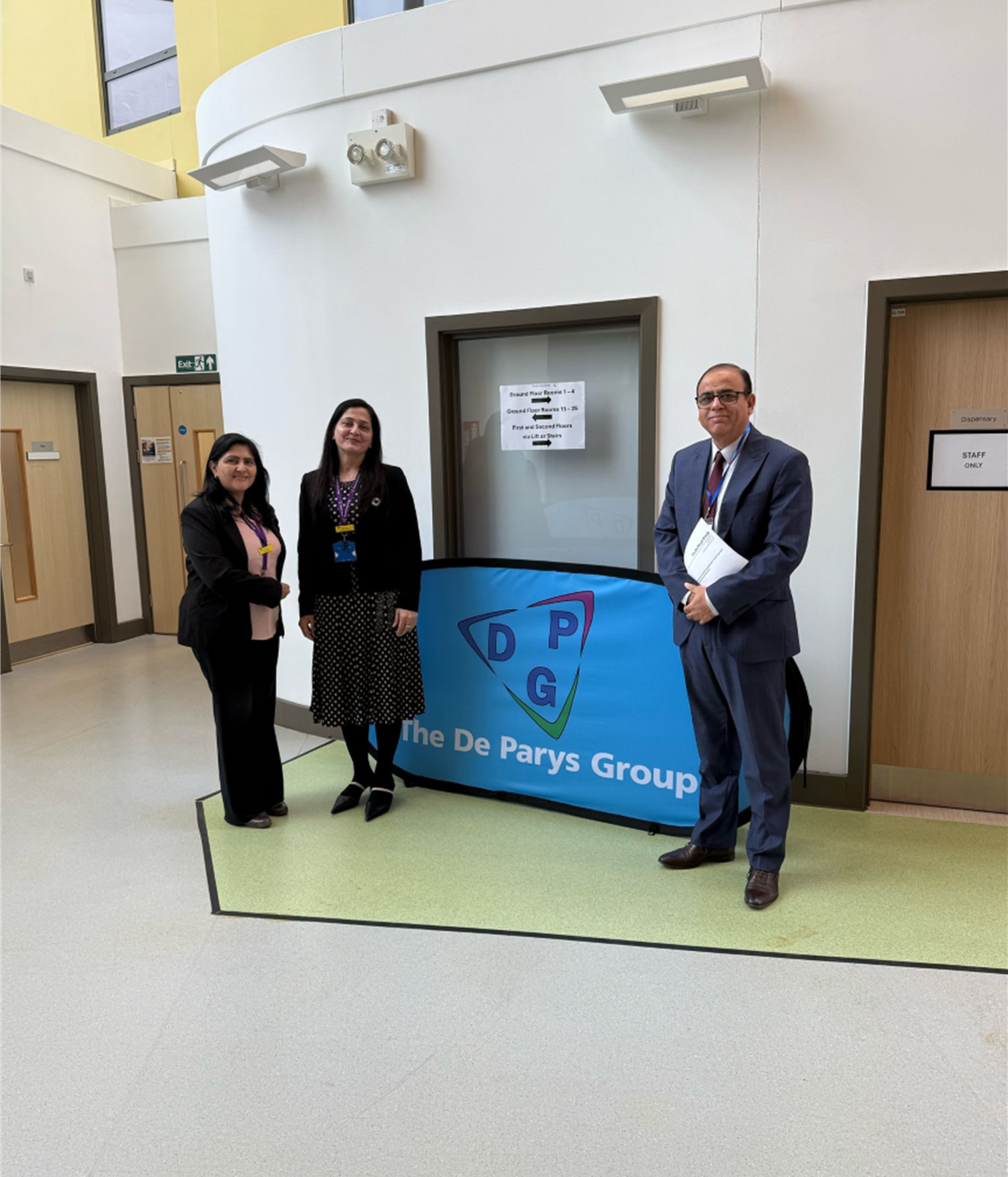 Mohammad Yasin MP visits ESC - The De Parys Group